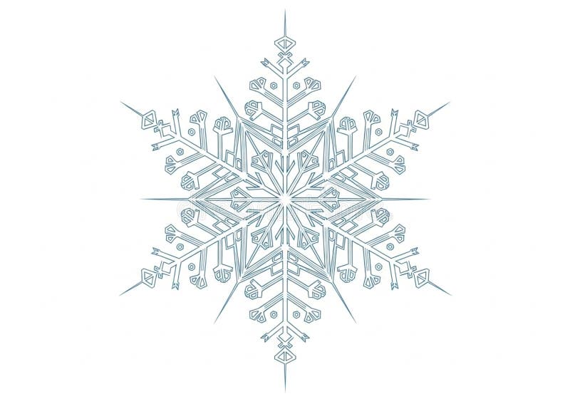 Light Blue Symmetrical Snowflake Design Stock Illustrations – 2,250 ...