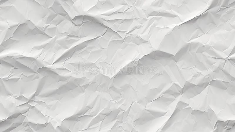 The Intricate Texture of Crumpled White Paper, Creating a Visually ...