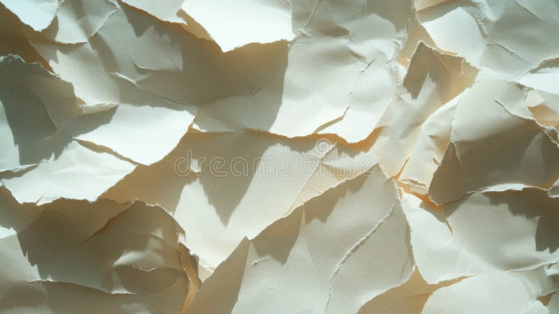 Intricate Textured Background of Torn Paper Layers for Creative ...