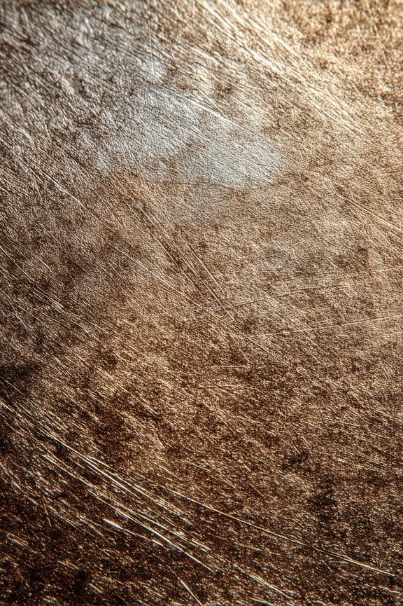 Intricate Textures of a Burnished Bronze Surface Highlighting Delicate ...