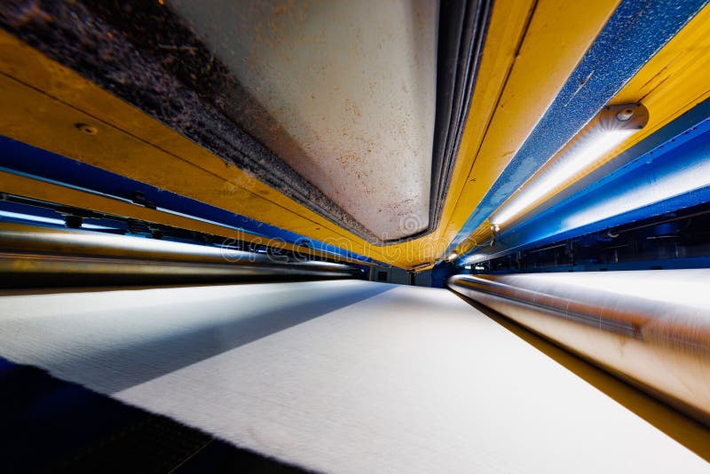 Intricate Threads of Innovation: a Close-Up of a Textile Machine ...