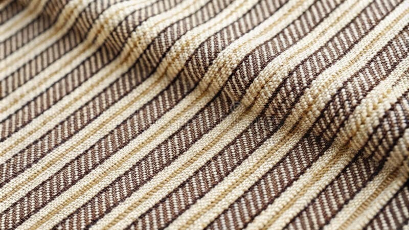 Intricate Ticking Pattern Fabric a Detailed Visual Exploration of a ...
