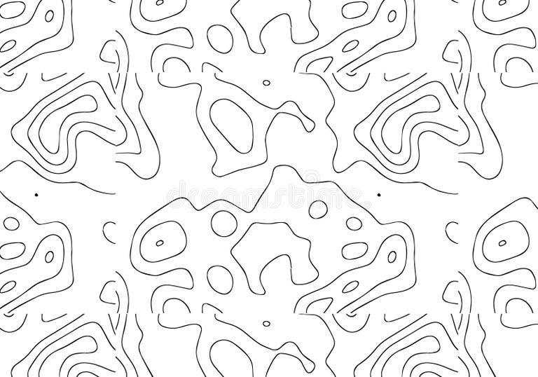 Various Elevation Contours Stock Illustrations – 135 Various Elevation ...