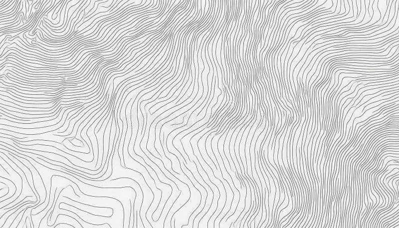 Intricate Topographic Map Pattern: Detailed Contour Lines for ...