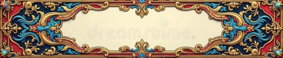 Intricate Vector Frame, Classical Style Features , Border, Swirl ...