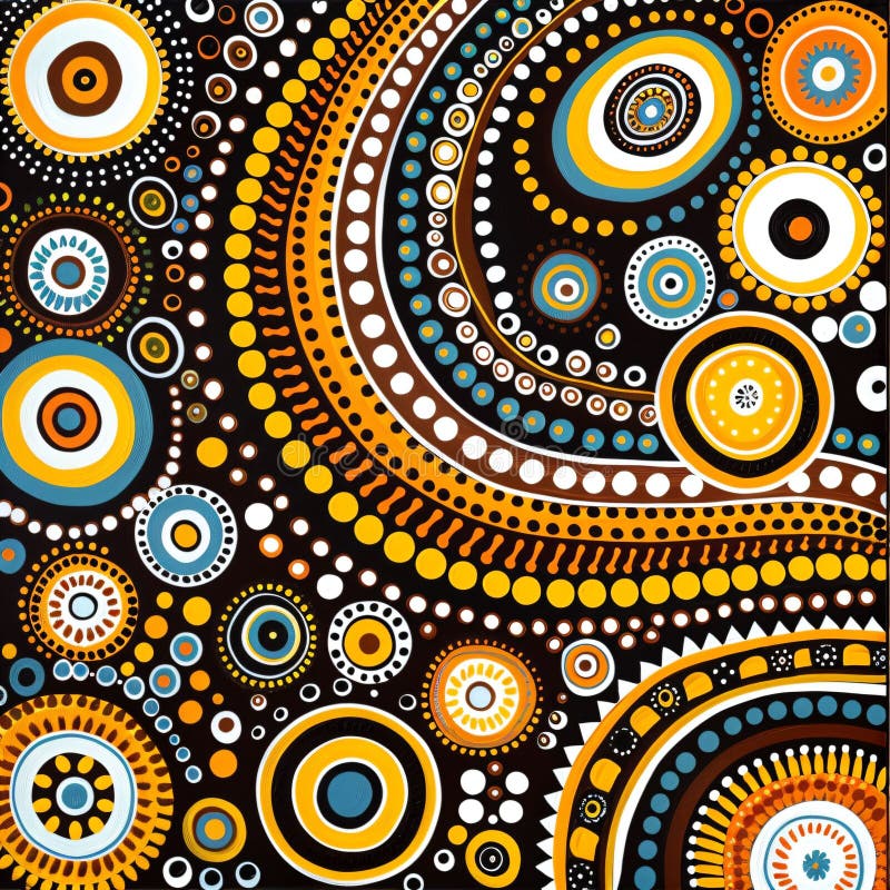 Mandala Dot Art Patterns Stock Illustrations – 309 Mandala Dot Art ...