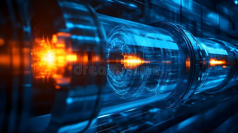 Intricate Visualisation of Nuclear Fission Cooling System Absorbing ...