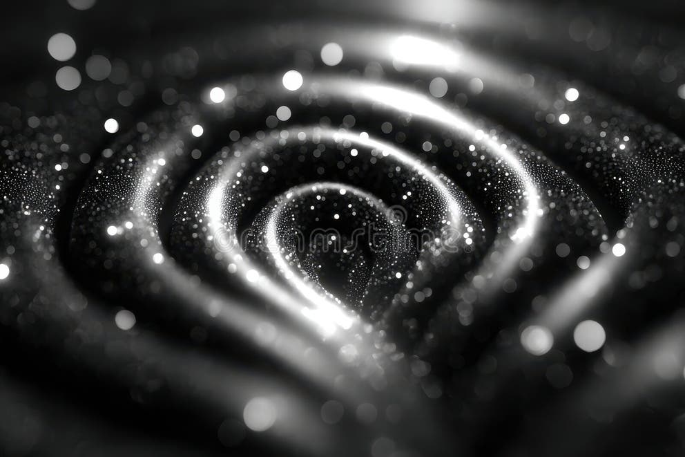 Intricate Wave Patterns Create Mesmerizing Light Effects in a Dark ...