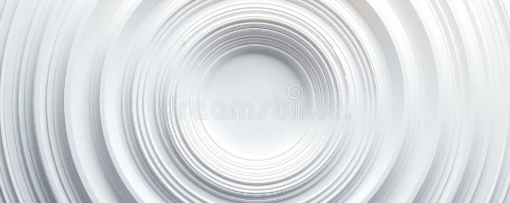 Intricate White Circular Texture, Abstract Modern Design, Decorative ...