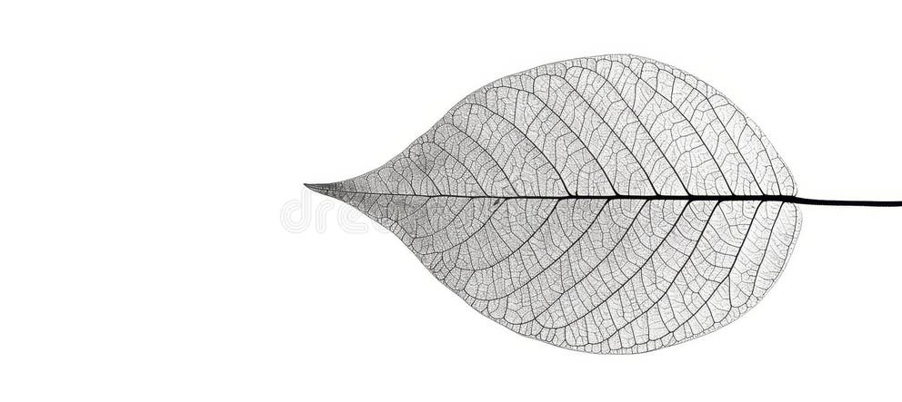 Intricate White Leaf Skeleton Texture Background for Elegant Designs ...