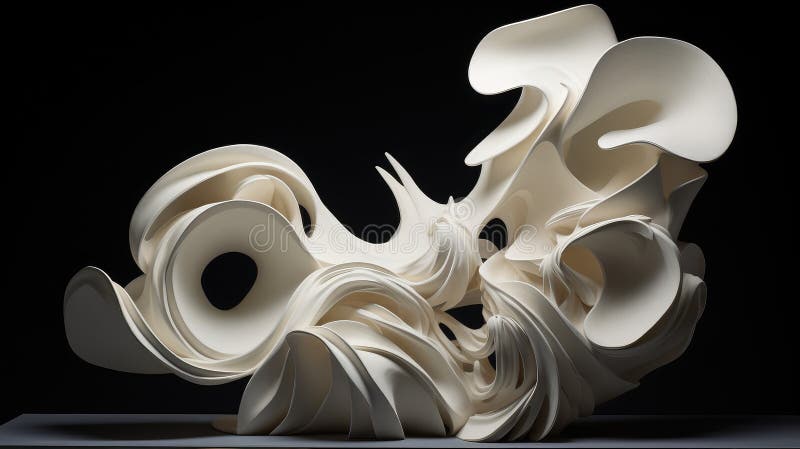 Intricate white shapes stock illustration. Illustration of intricate ...