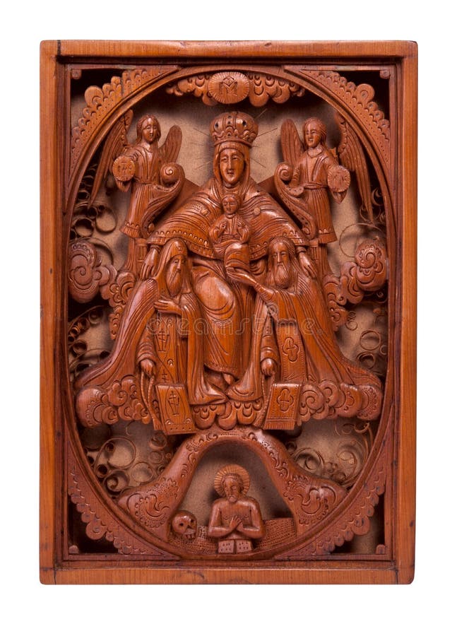 Intricate Wood Carved Artwork Stock Image - Image of wood ...