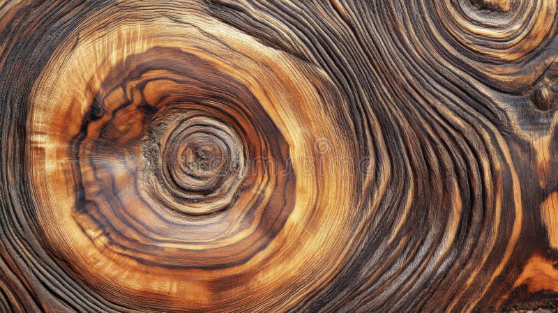 Intricate Wood Grain Patterns, a Close-Up View of Nature S Art Stock ...