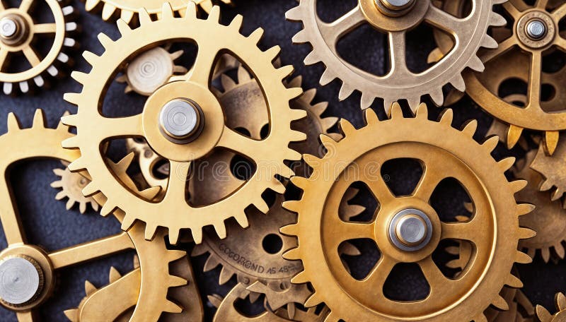 The Intricate Workings of a Clock S Gears are a Marvel of Engineering ...