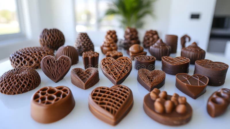 Intricately Designed Chocolates Created Using 3D Printing Technology ...