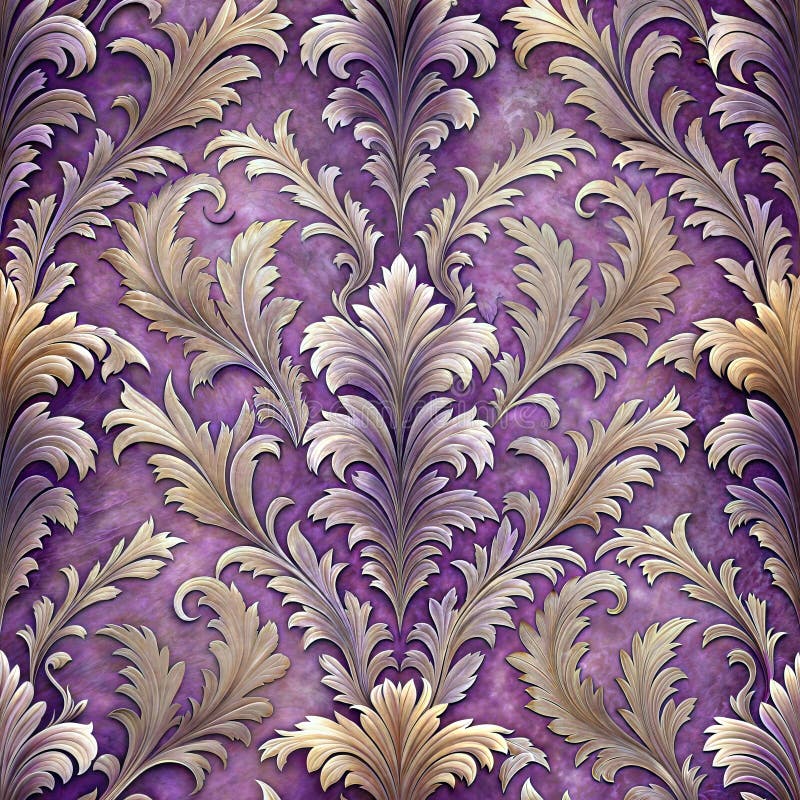 Intricately Detailed Old Wallpapers, Seamless Tile Pattern, AI ...