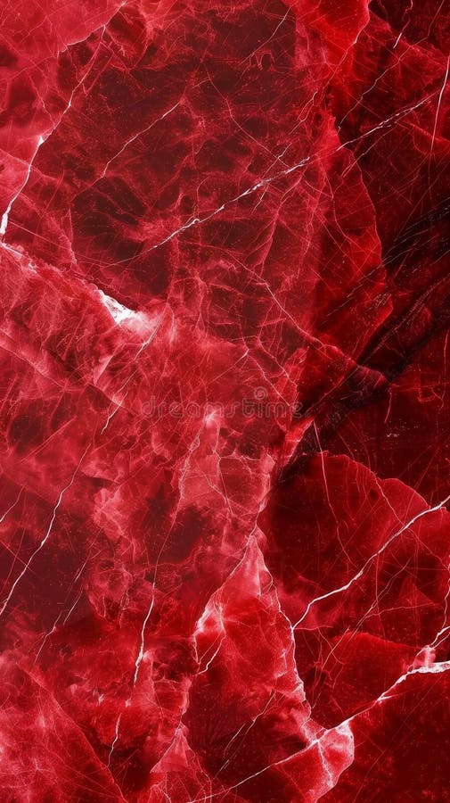 The Intrigue of Ruby Red Marble is on Full Display, with Intricate ...