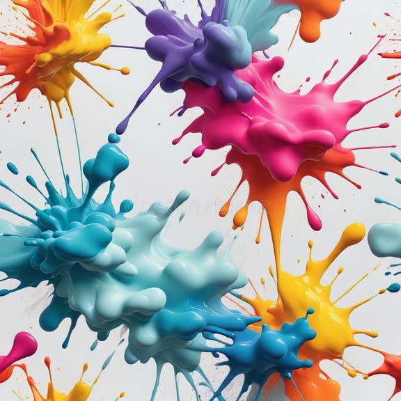 Intriguing Abstract Spray Paint Design a Study in Subtle Color ...