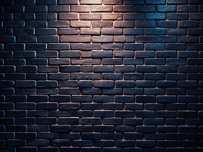 Intriguing Black Brick Wall Pattern a Striking Abstract Background ...