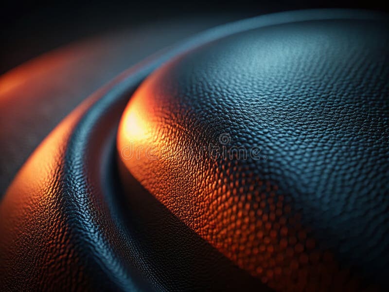 Intriguing Black Leather Vinyl Gradient Background a Deeply Textured ...