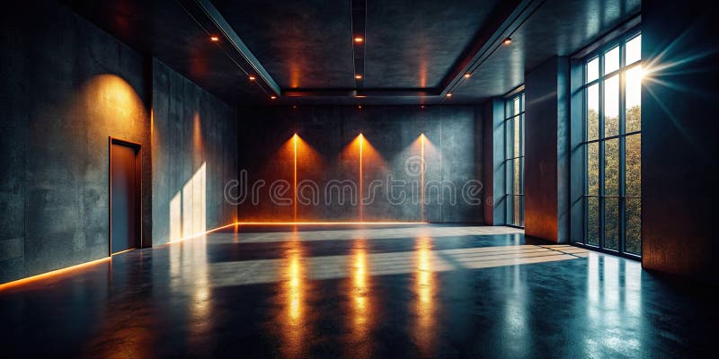 Intriguing Black Room a Study in Light and Shadow Dramatic Abstract ...