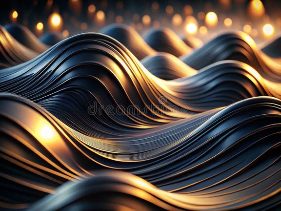Intriguing Black Wave Texture a Stunning Abstract Design with Dynamic ...