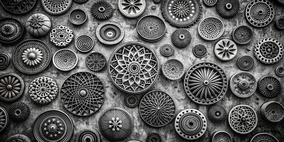 Intriguing Black and White Circular Design a DocumentaryStyle ...