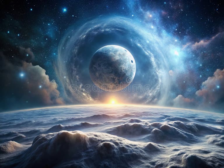 Intriguing Bokeh Effect on the Lunar Electron Cloud a Stunning ...