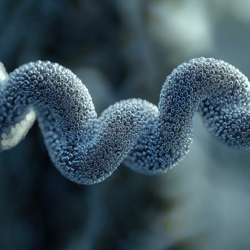 An Intriguing Close-Up of a Cell with Water Droplets Unveiling Quantum ...