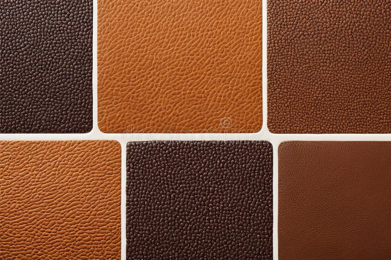 Intriguing Close-up Composition Featuring Various Brown Leather ...