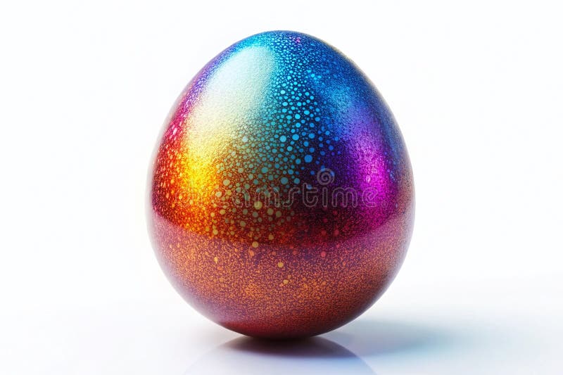 Intriguing Digital Egg a Surreal Abstract ComputerGenerated Design ...