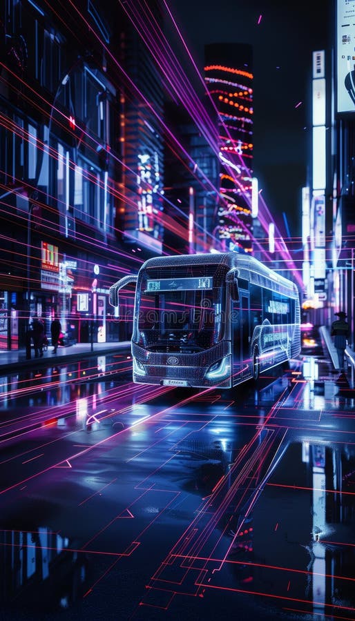 Intriguing Digital Fusion of Car, Light Truck, and Bus Showcasing ...