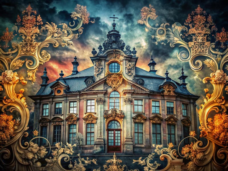 Intriguing Double Exposure Gothic Baroque Architecture Meets Rococo ...