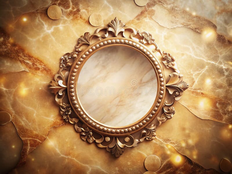 Intriguing Double Exposure Photography a Brown Paper Mirror Framed by ...