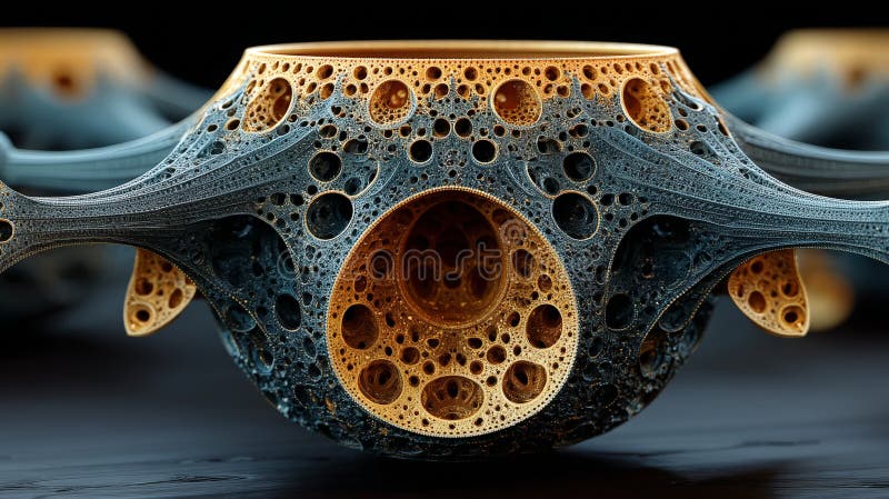 An Intriguing Exploration of Fractal Geometry, this Image Showcases the ...