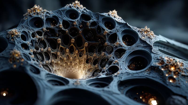 An Intriguing Exploration of Fractal Geometry, this Image Showcases the ...
