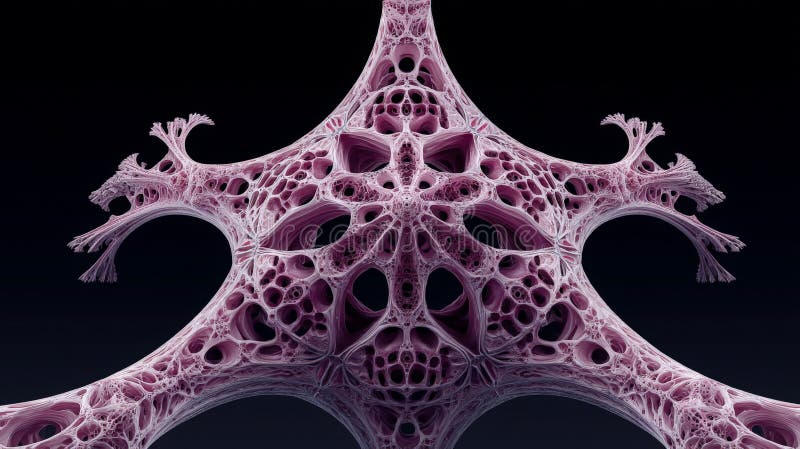 An Intriguing Exploration of Fractal Geometry, this Image Showcases the ...