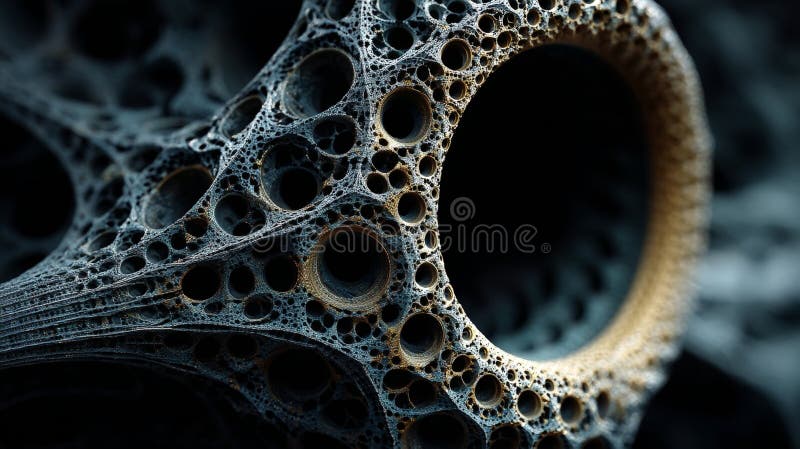 An Intriguing Exploration of Fractal Geometry, this Image Showcases the ...