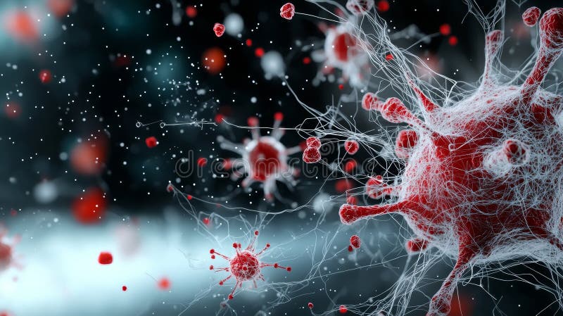 Exploring the Intricacies of Germs and Viruses through Xray Style ...