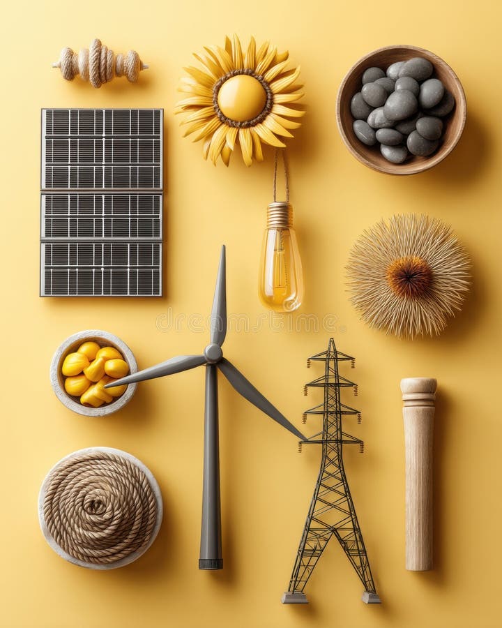 Exploring the Bright Future of Renewable Energy through Colorful ...