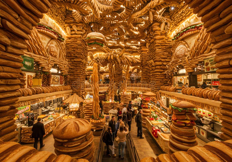 Intriguing Interior Architectural Design with Unique Textured Walls and ...