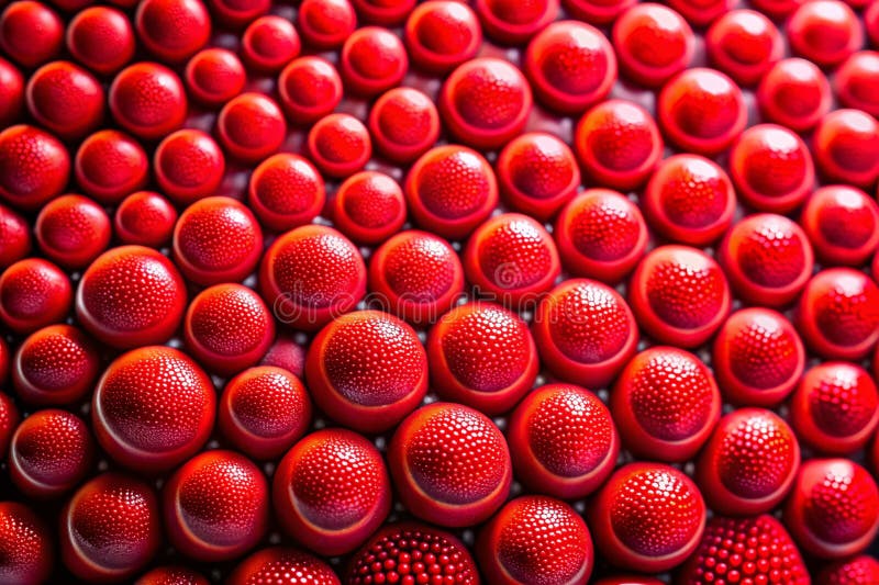 Intriguing Macro Photography a Deep Dive into Abstract Red Circles in a ...