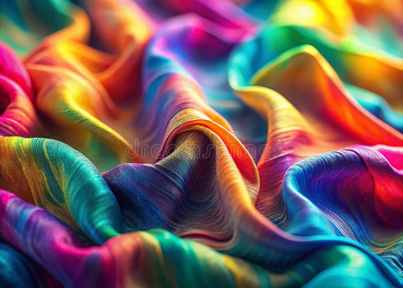 Intriguing Miniature Fabric Texture a TiltShift Perspective Unveiling ...