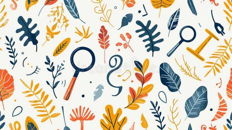 Intriguing Mystery Seamless Pattern with Question Mark for Creative ...
