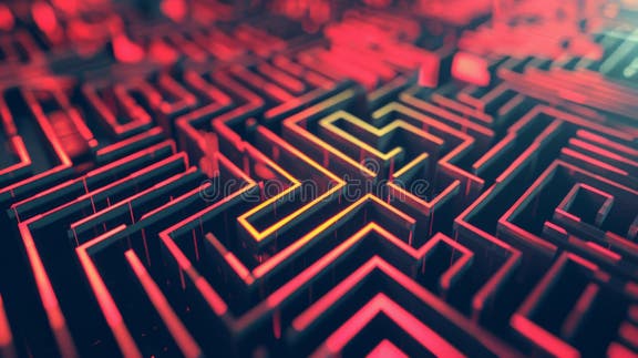 Intriguing Patterns Creating a Sense of Confusion in a Digital Maze ...