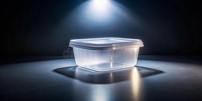 Intriguing Plastic Container Night Photography Detailed Textures and ...