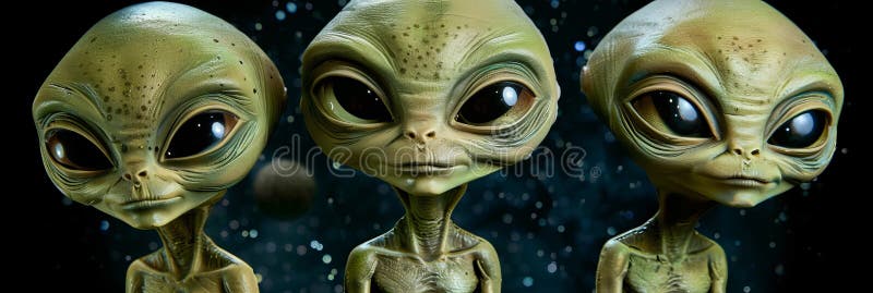 Intriguing Portrait of Extraterrestrial Humanoids a Glimpse into Alien ...