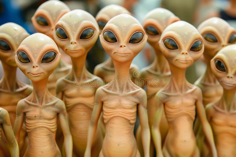 Intriguing Portrait of Extraterrestrial Humanoids a Glimpse into Alien ...