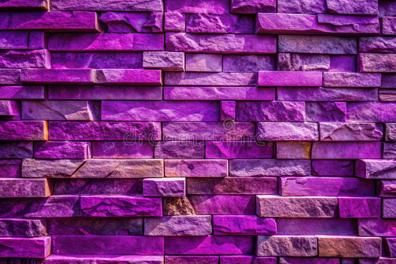 Intriguing Purple Stone Brick Wall Texture a Deep Dive into Natural ...