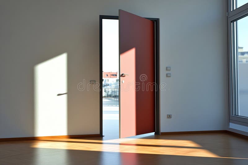 Intriguing Space Door Design Opens into Modern Apartment with Sleek ...